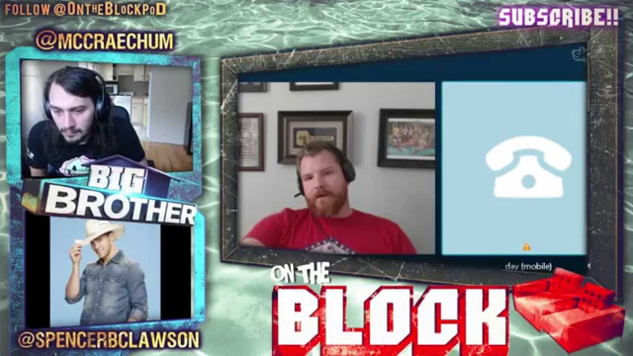 Clay Honeycutt | On The Block | Big Brother 17 - YouTube