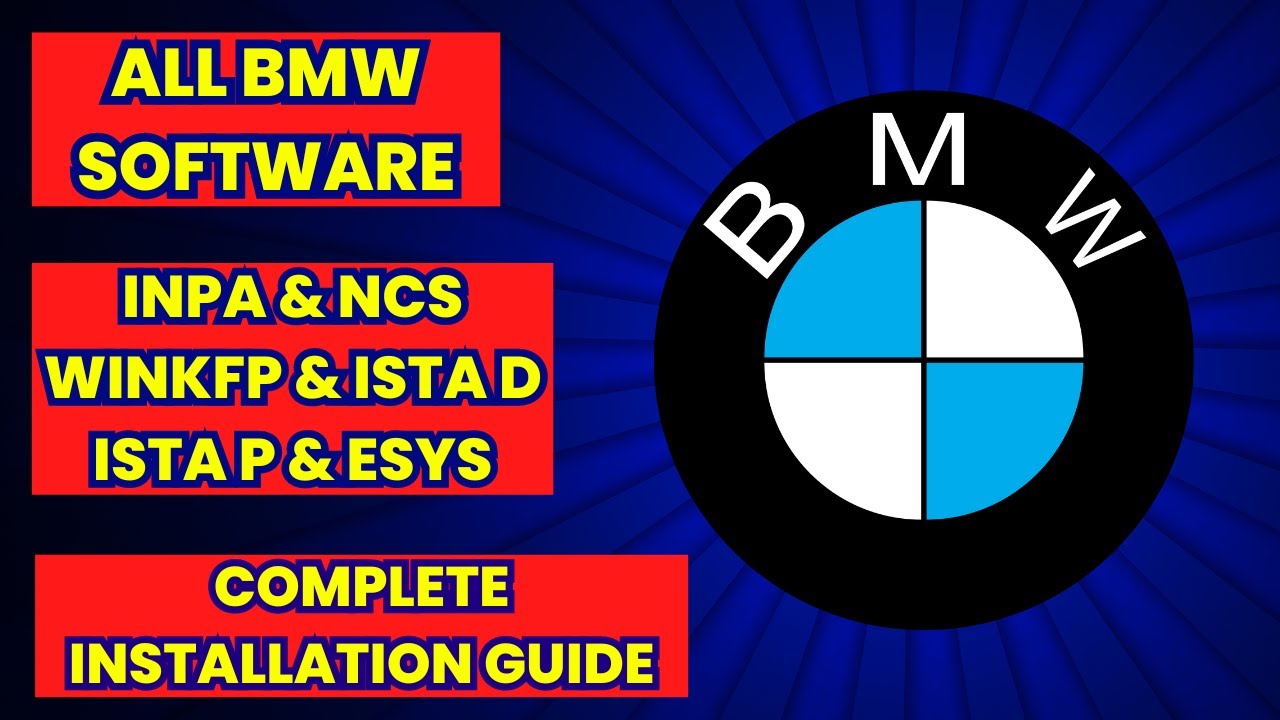 ISTA D & ISTA P & ESYS & ESYS LAUNCHER & INPA & NCS EXPERT & WINKFP ...