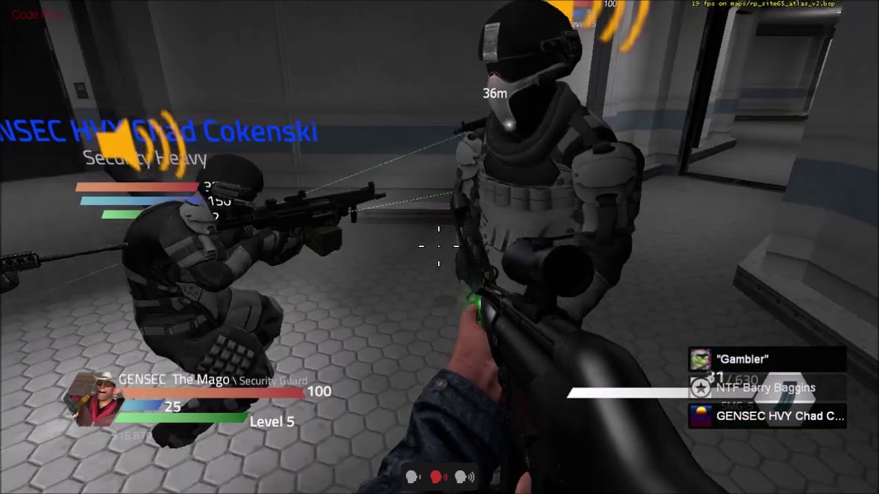 Gmod SCP RP - Atlas Uprising - Trying to recontain SCP-682! - YouTube