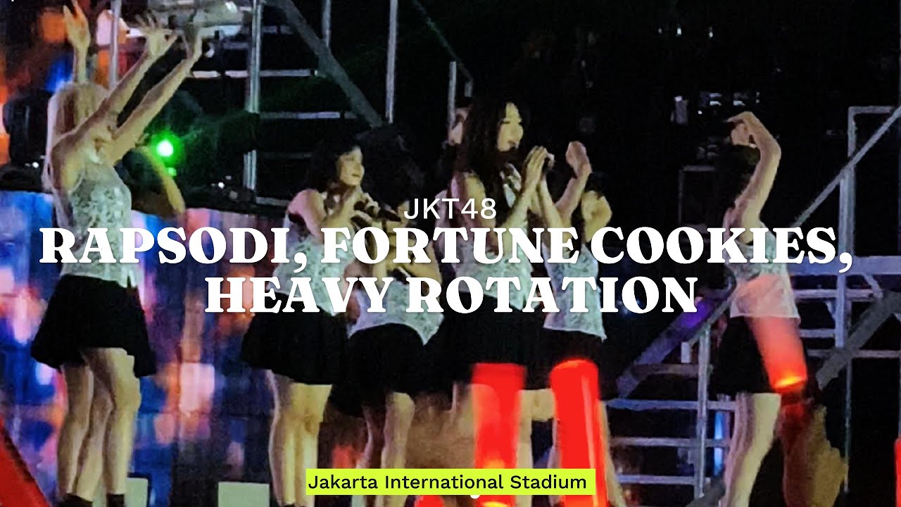 [Fancam] JKT48 - Rapsodi, Fortune Cookie Yang Mencinta, Heavy Rotation (Jisphoria) - YouTube