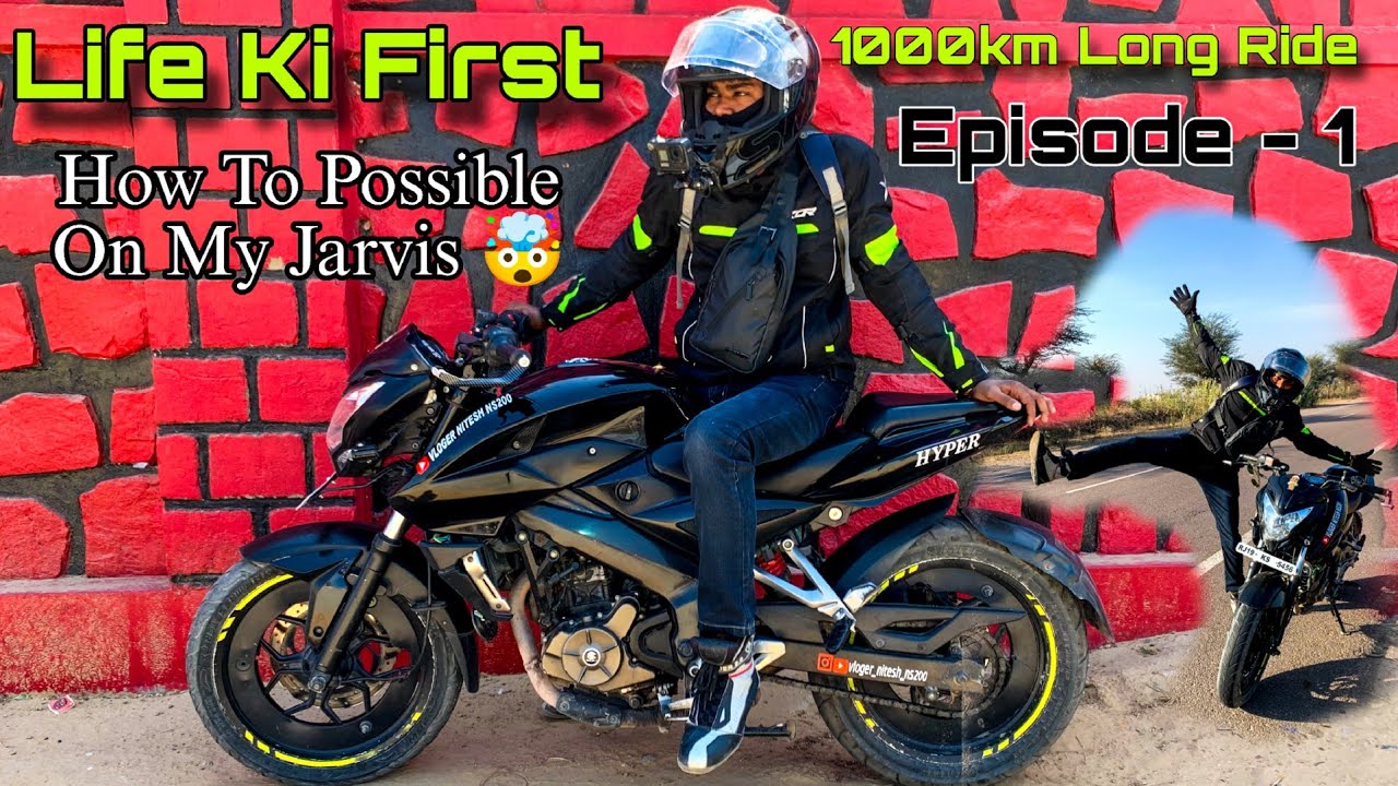Jindgi mi first time itni lambi ride bike se🥵| 1000km long ride on ...