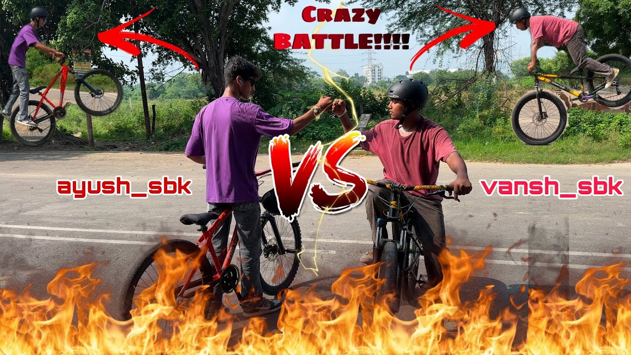 crazy MTB Battle 💪 MTB freestyle athlete ⚡ #stuntbike #mtbstunts - YouTube