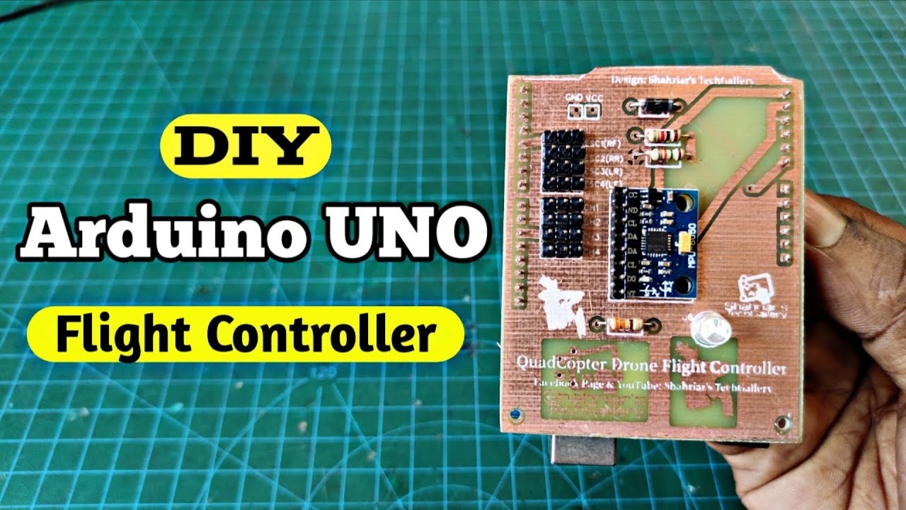 How to Make Arduino Drone Flight Controller at Home - STG Crazy @1mrc ...