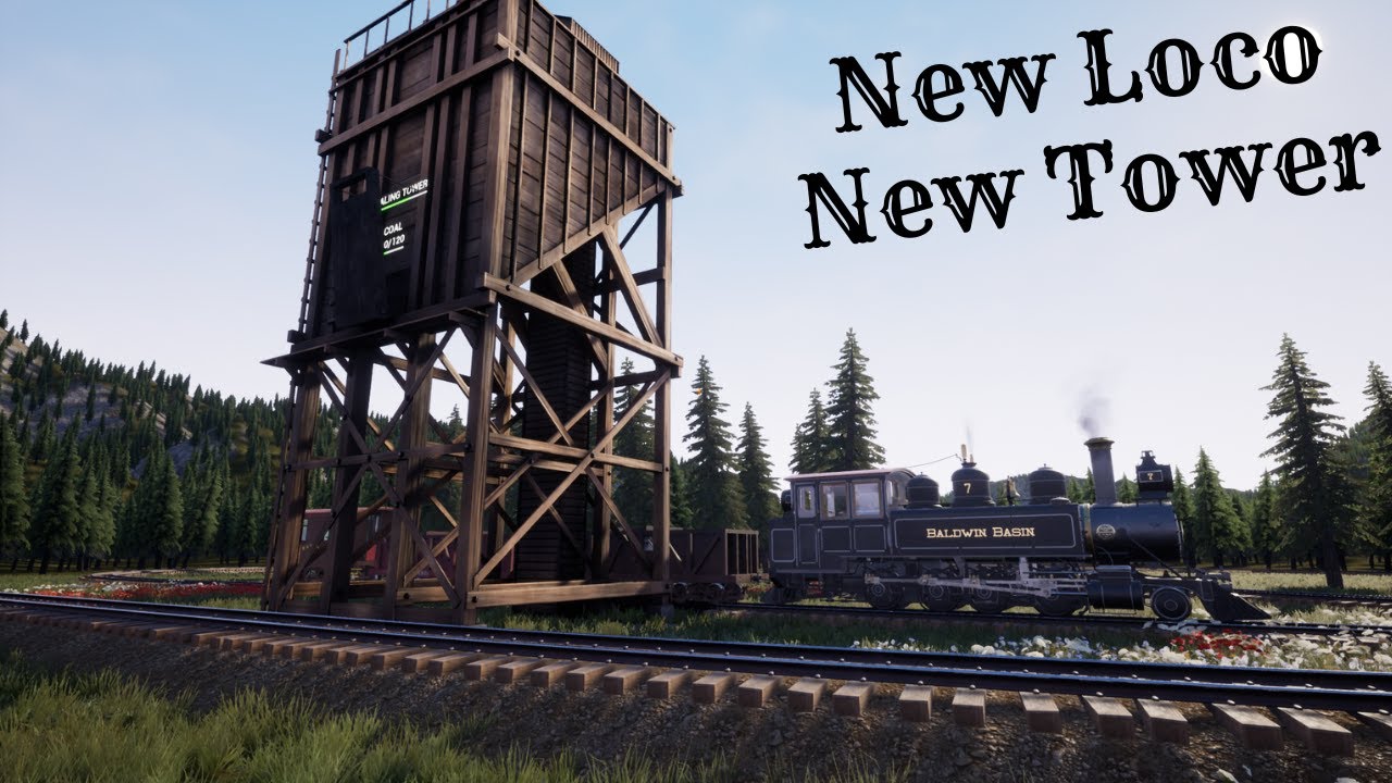 Finally Added A Coal Tower In RailRoads Online! - YouTube