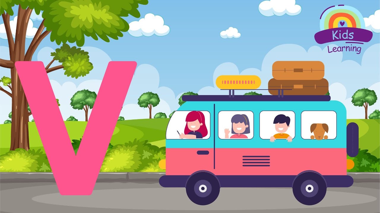 "Learn Letter V | Alphabet for Kids !" #kidslearningchannel # ...