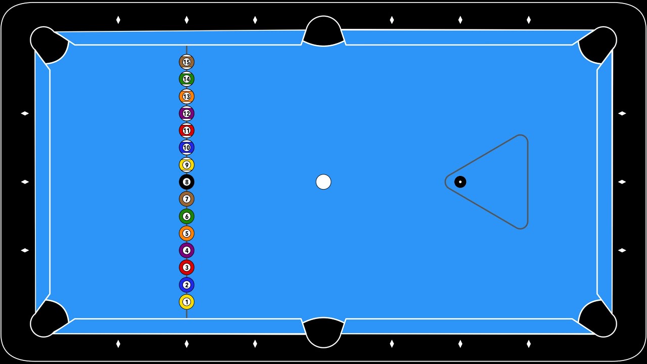 Billiards practice | Drill 7 poolbilliards.co | Kitchen Line - YouTube