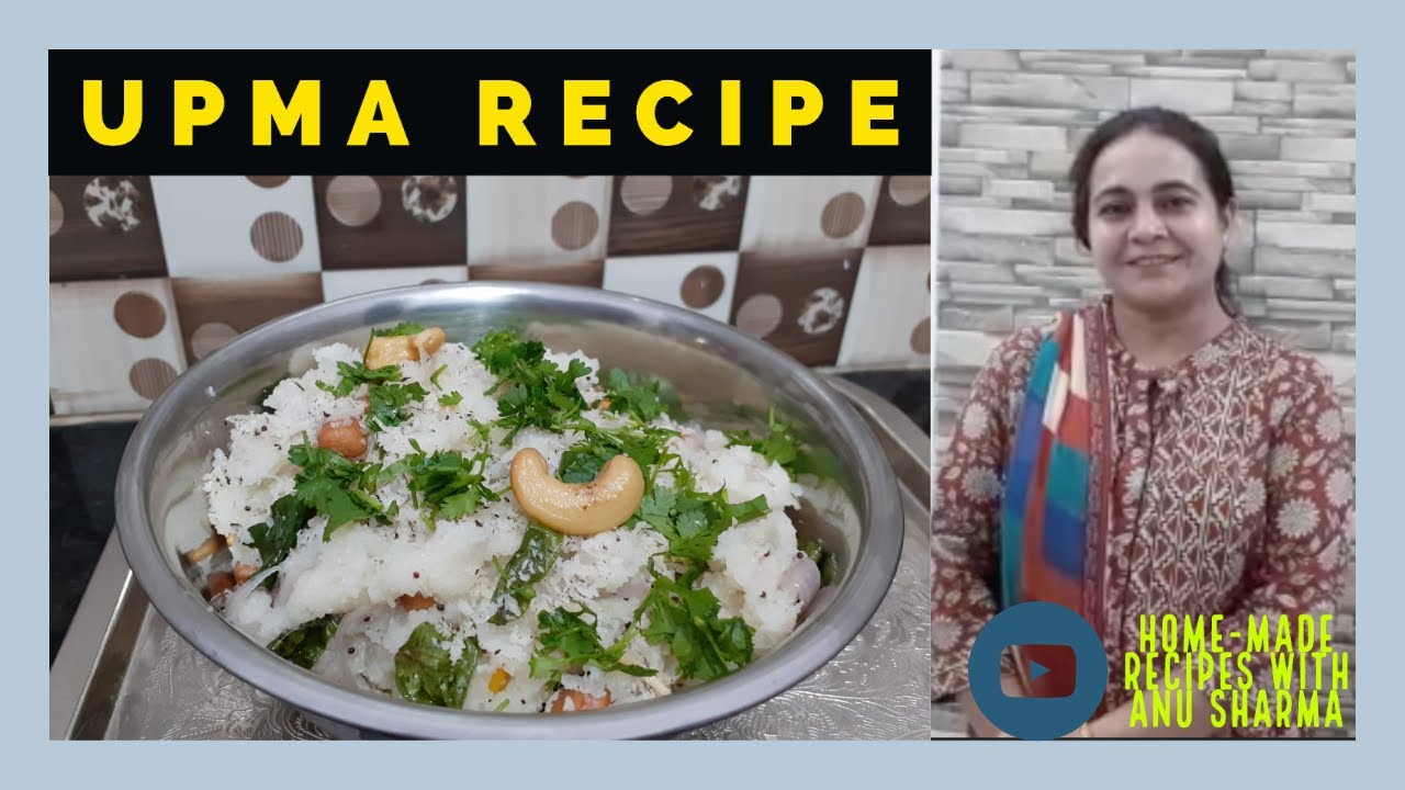 Upma recipe/without vegetable upma recipe/tasty and healthy upma ...