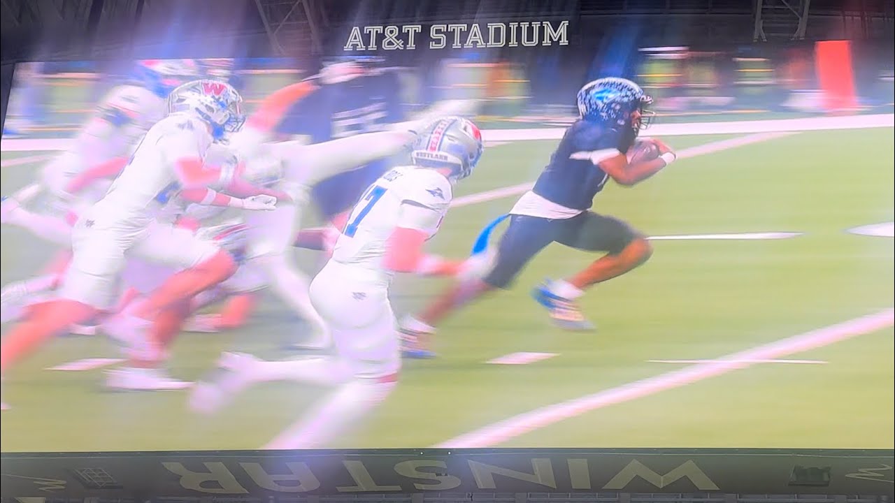 Cornelius Warren 3 TD in 2024 State Championship Game - YouTube