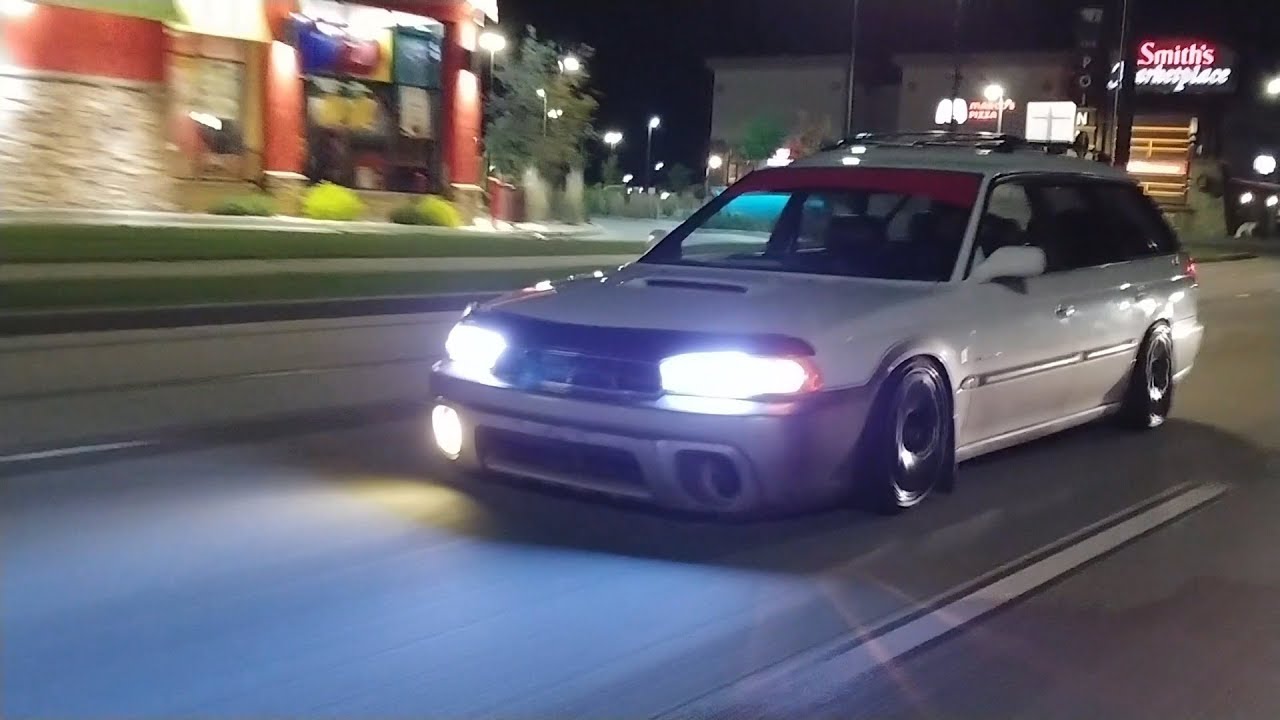 SLAMMED Subaru Outback Legacy - YouTube