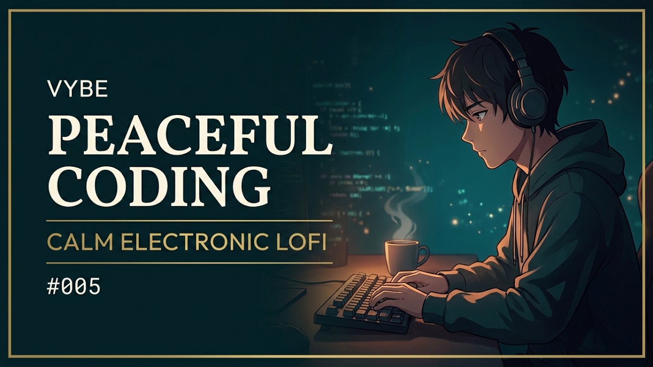 Peaceful Coding Session — Calm Electronic LoFi for Deep Work ...