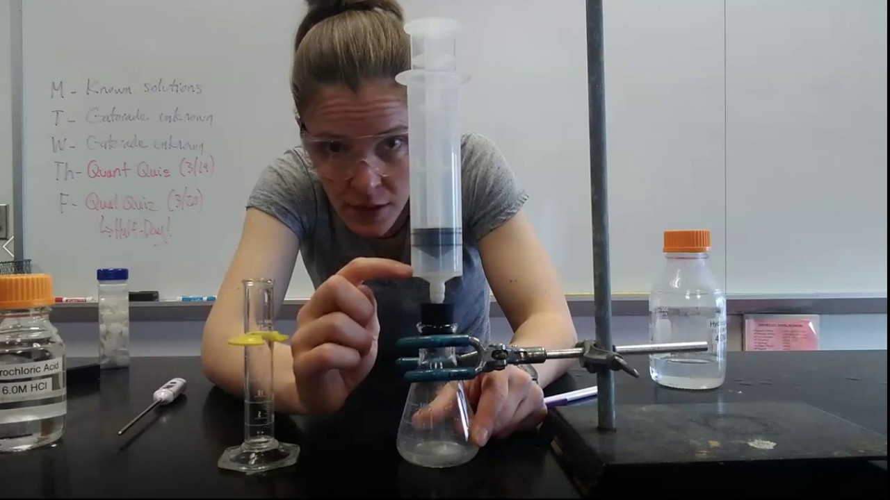 Lab #8 - Kinetics Study Demonstration - YouTube