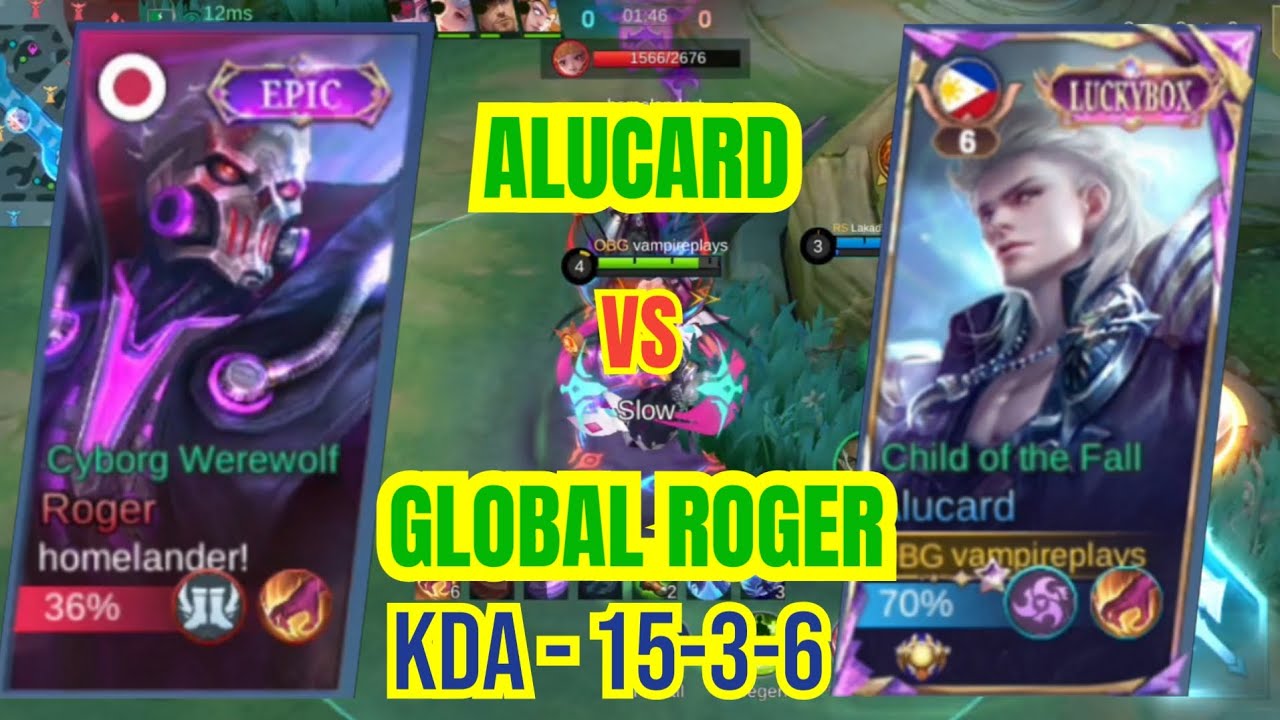 ALUCARD NEW TRICK AND BEST ITEM TO COUNTER GLOBAL ROGER WAS INSANE ...