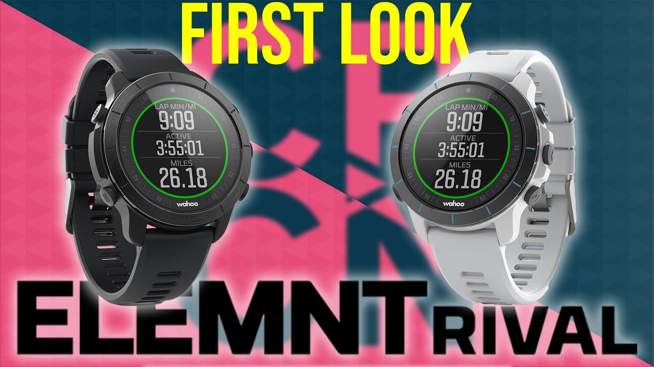 WAHOO RIVAL MULTISPORTS WATCH - FIRST LOOK! - YouTube