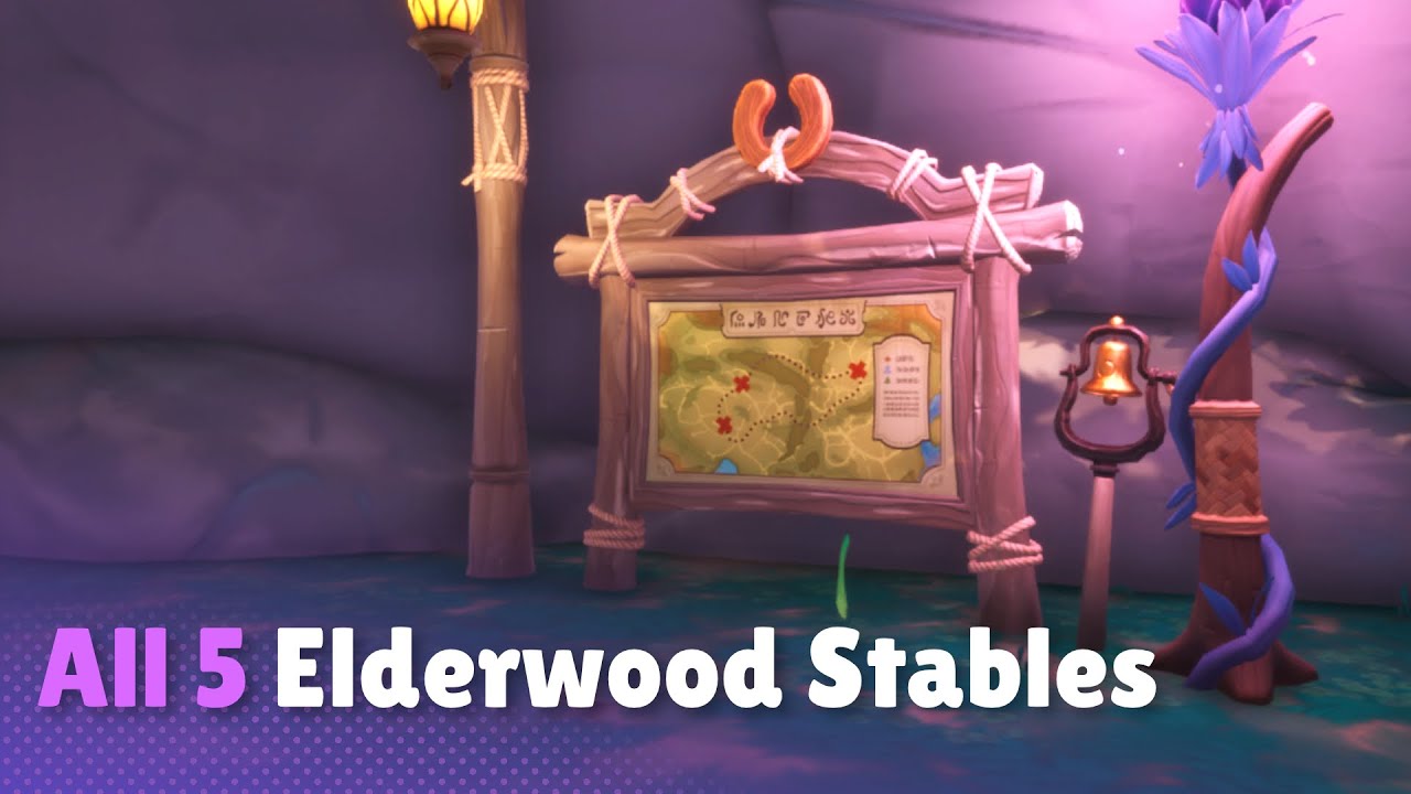 Palia Elderwood Stable Locations - YouTube