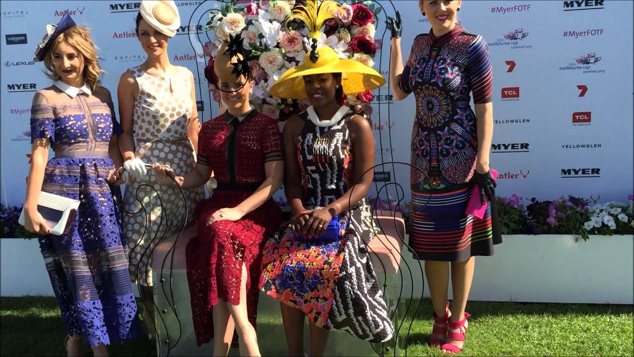 Myer Fashions on the field launch (Melbourne Cup Carnival 2015) - YouTube