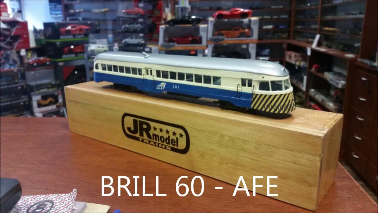 Brill 60 - AFE - 121 hecho por JR Model Trains - YouTube