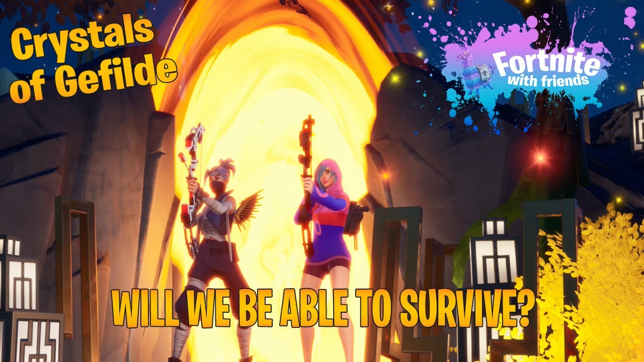 Fortnite Creative Play-Thru: Crystals of Gefilde - YouTube