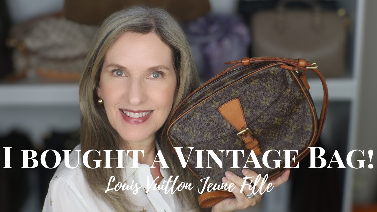 LV VINTAGE BAG REVEAL!! I BOUGHT THE CUTEST VINTAGE BAG FROM LOUIS ...