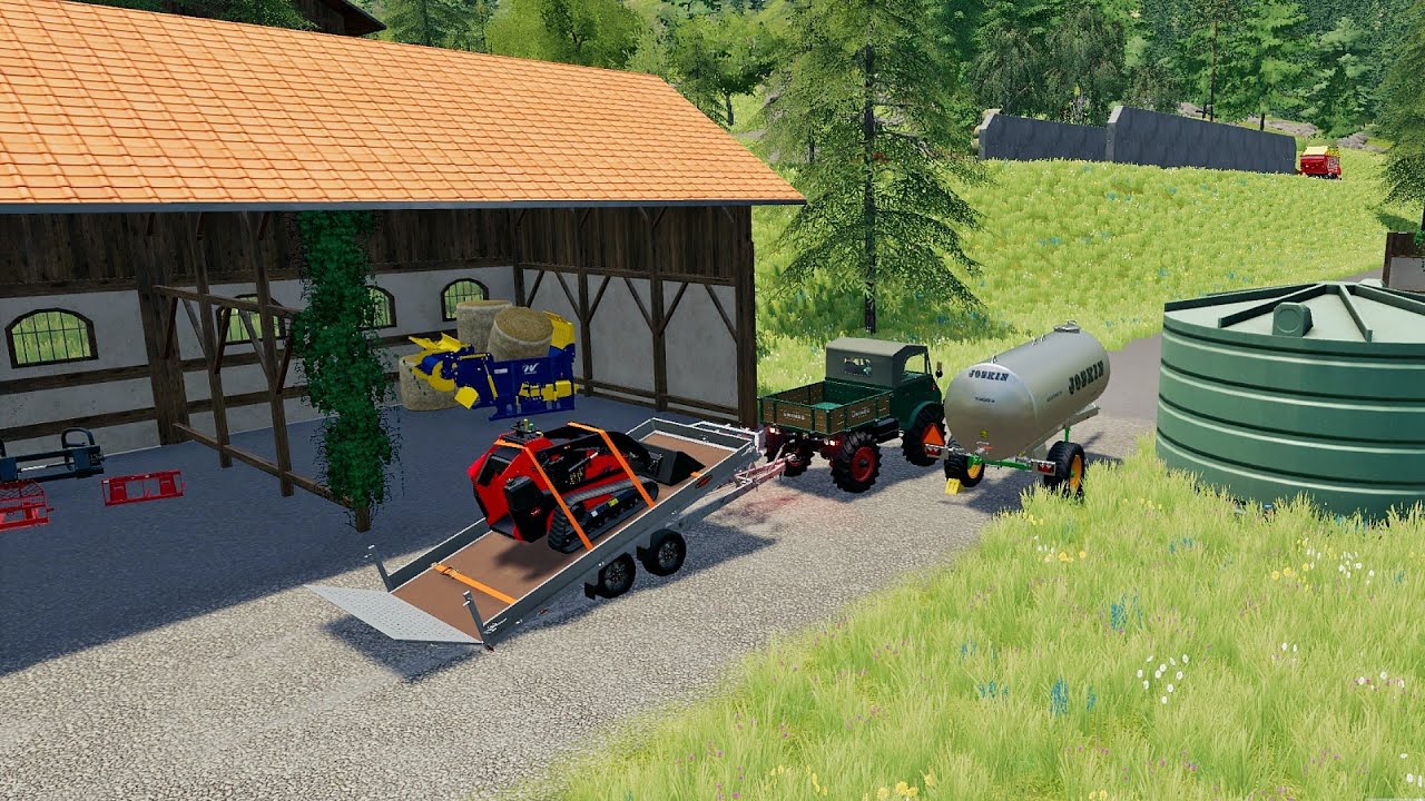 FS19 - Map Erlengrat 066 - Alpine DLC - Forestry and Farming - YouTube