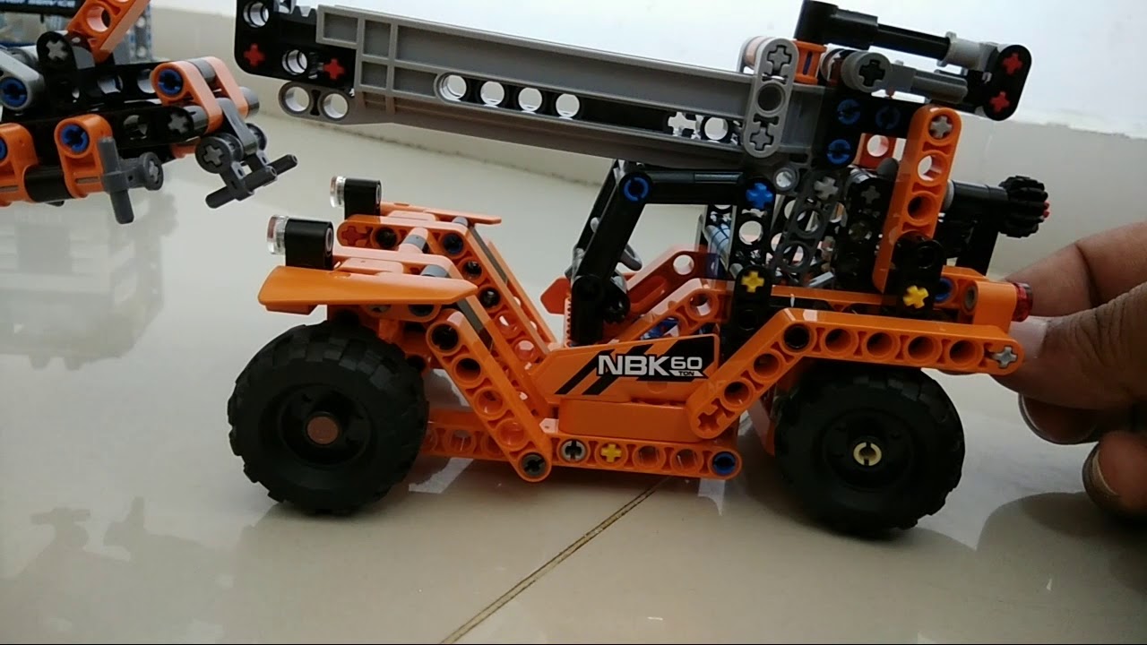 Lego Technic Container Yard 42062 - loader - YouTube