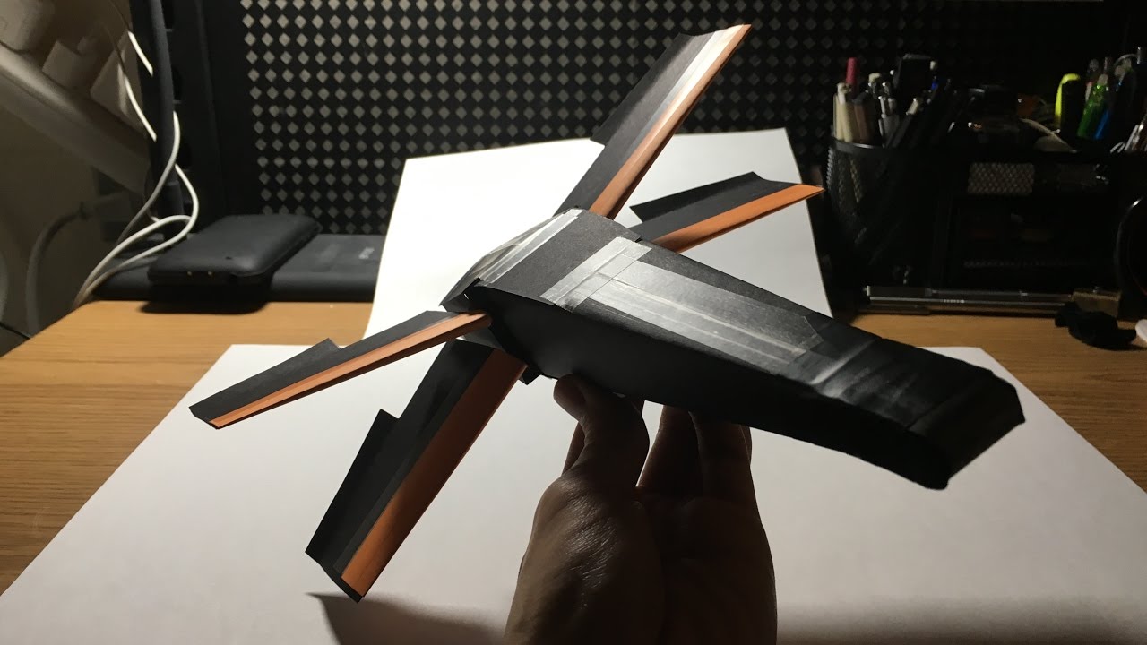 Star Wars: Paper X-Wing - YouTube