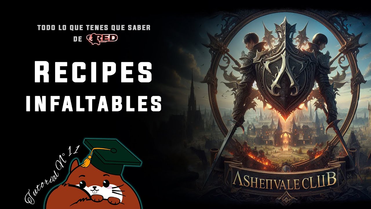 Ashenvale Club - TODO lo que tenes que saber Pt. 11 - 📄 Recipes ...
