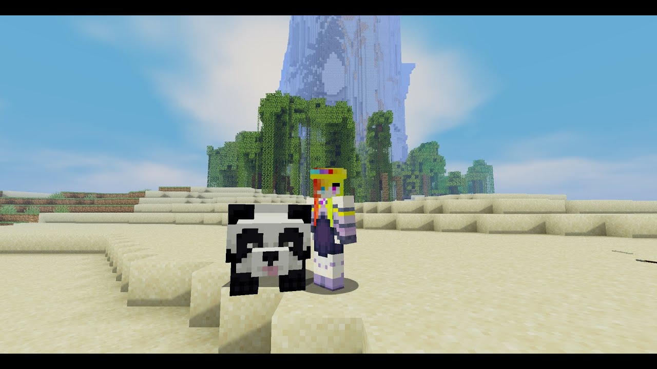 Building in a cave with a PANDA?! Astral SMP: Day 2 - YouTube