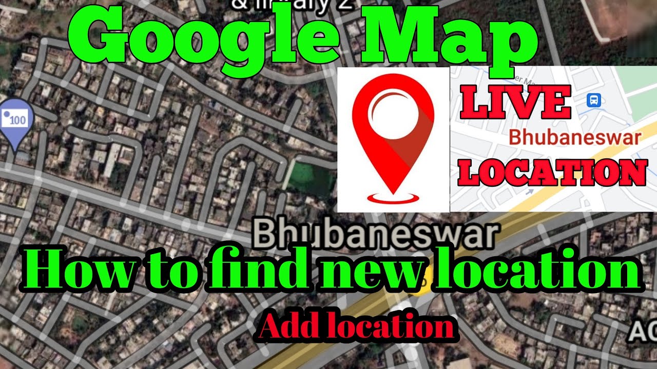 How to find new location || Google maps || Add place in Google maps ...