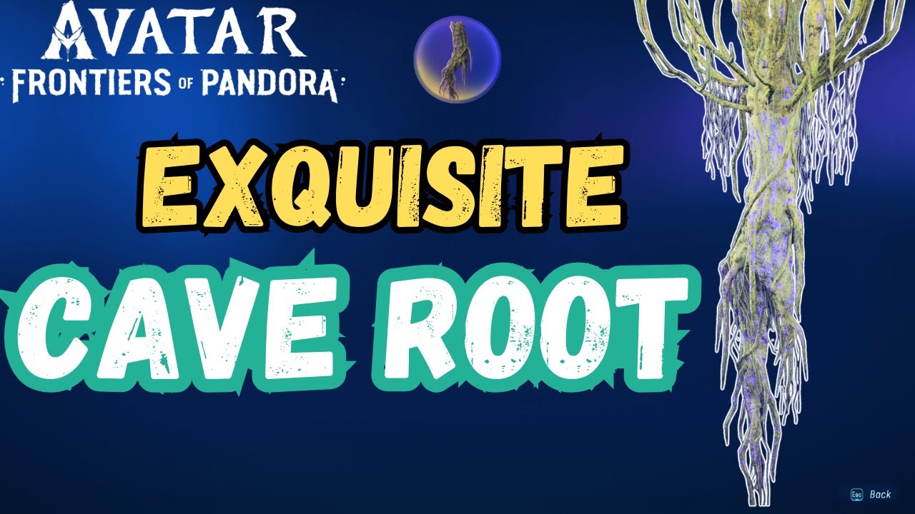 Avatar Frontiers Of Pandora | Exquisite Cave Root Location - YouTube