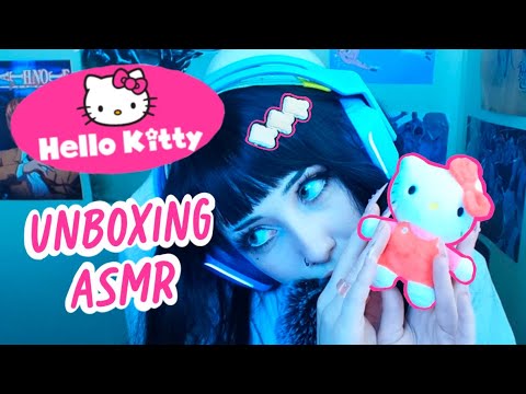 ASMR 🎀 Hello Kitty blind box opening🤍😴 - YouTube