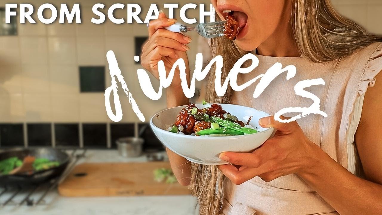 FROM SCRATCH MEALS A Week of Dinners / Family of 5 what we eat in a ...