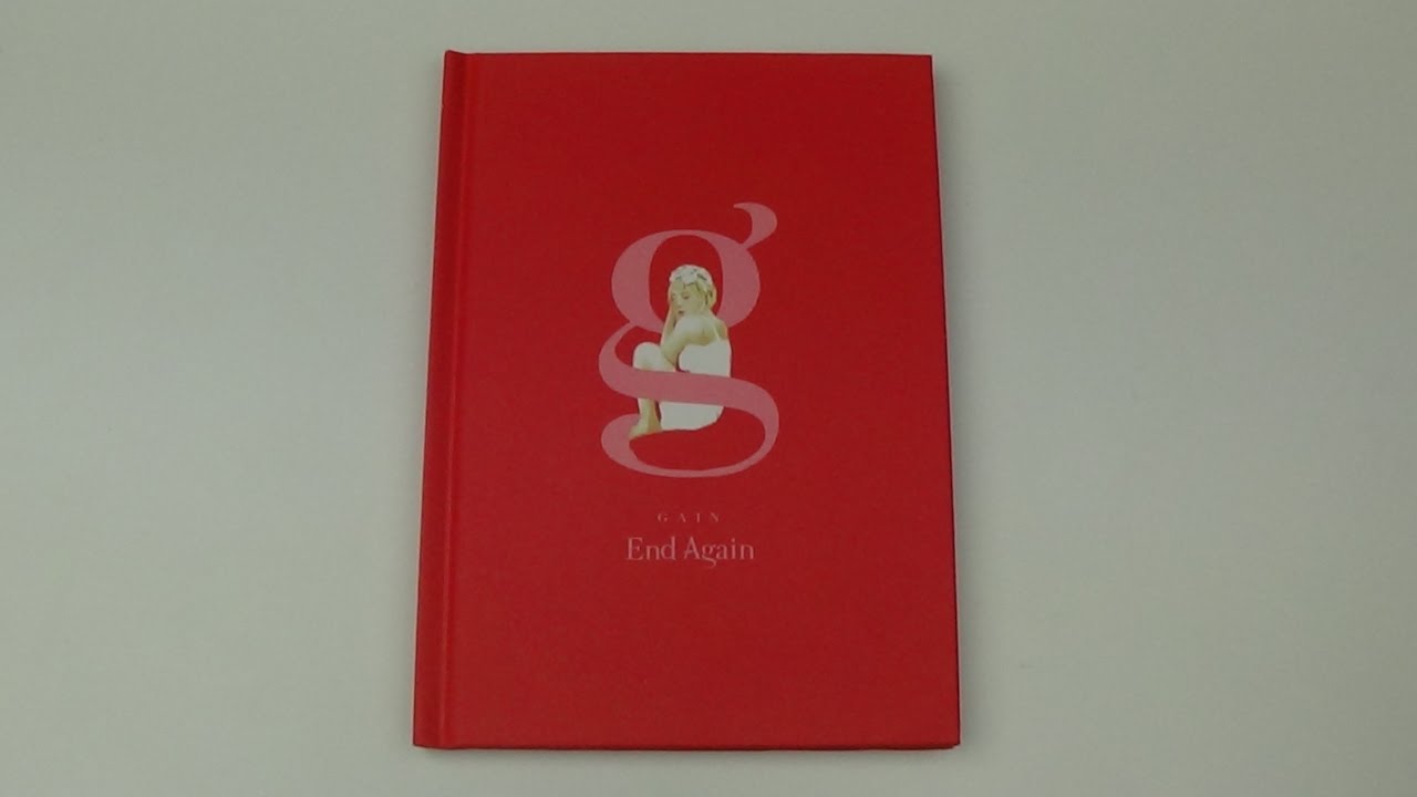 Unboxing GAIN 가인 1st Korean Studio Album Part 1 End Again - YouTube