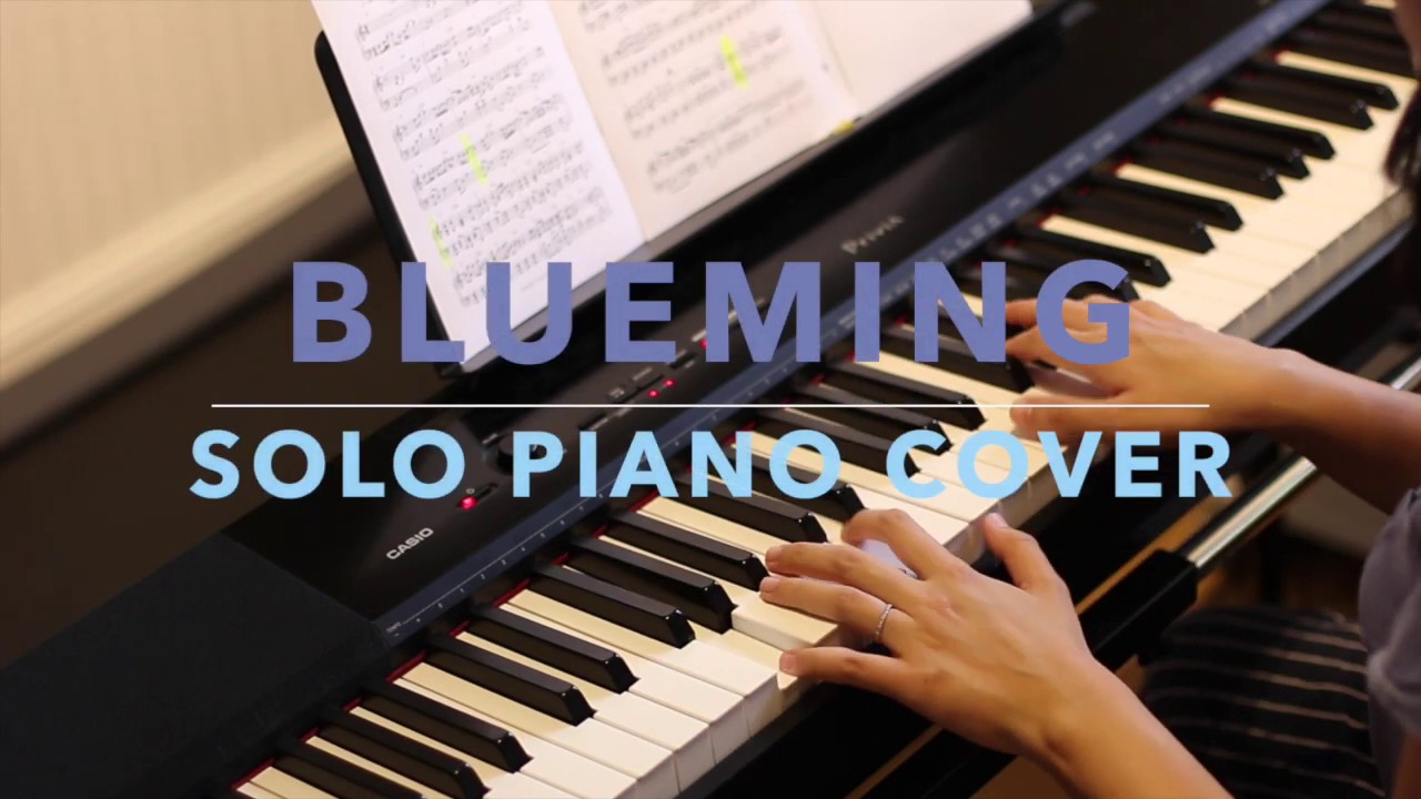 아이유 IU - Blueming Piano Cover - YouTube