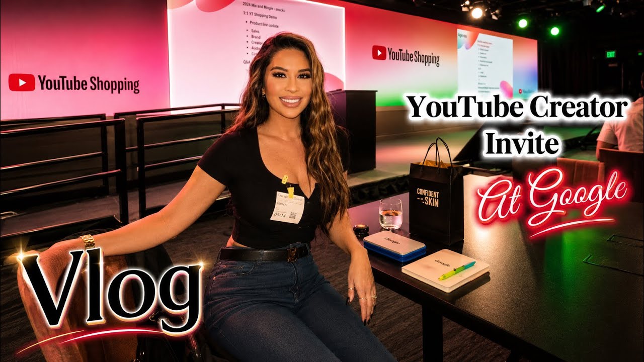 I got invited to a YouTube event at Google | Vlog day come with me ...