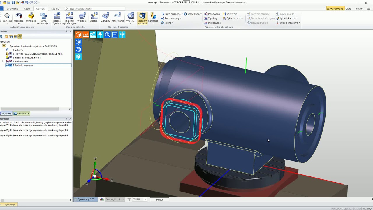 Edgecam Multi Task Machining - YouTube