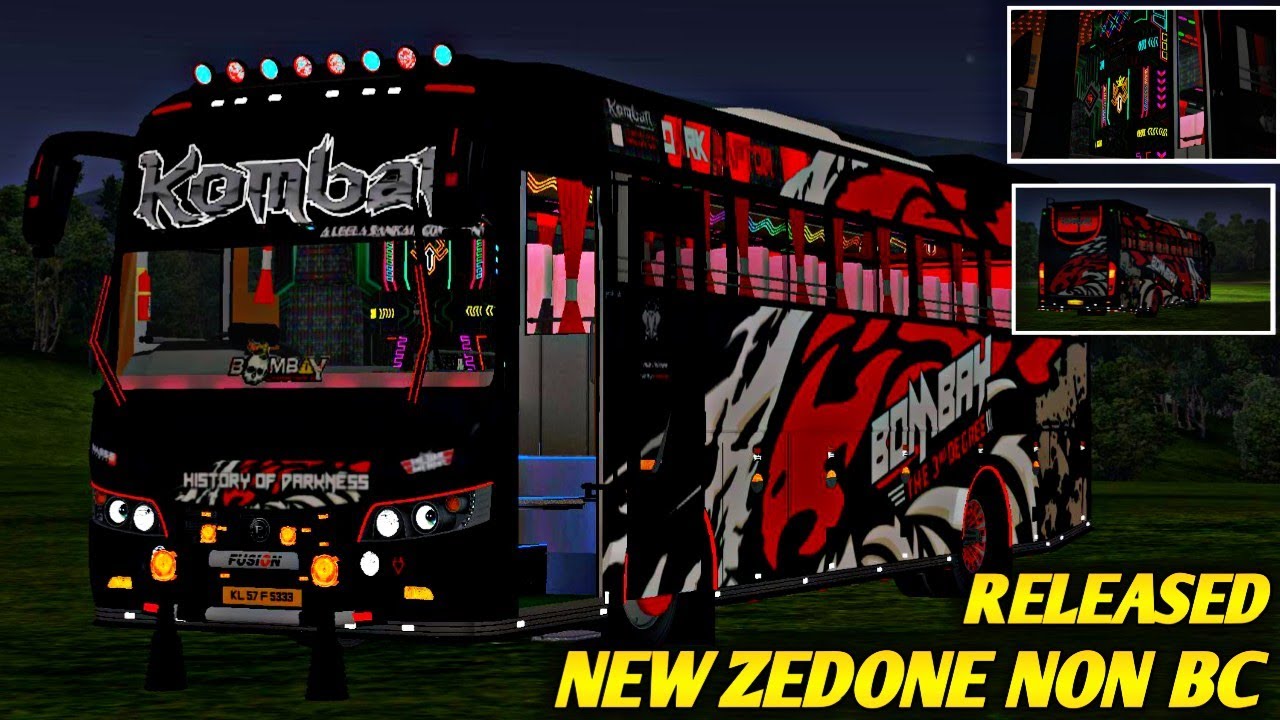 NEW ZEDONE NON BC TOURIST BUS MODE RELEASED FOR BUSSID | DOWNLOAD NOW # ...