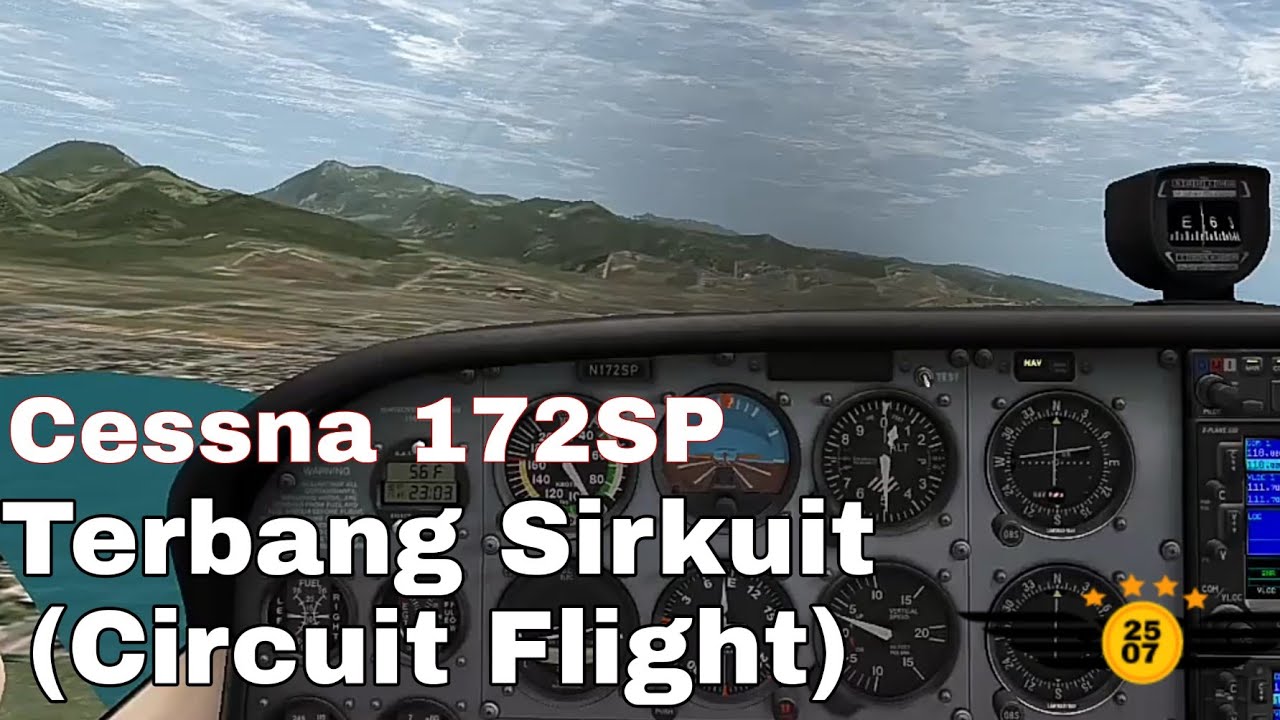 #XPlane10Mobile - Tutorial Terbang Sirkuit (Circuit Pattern) Cessna 172 - YouTube