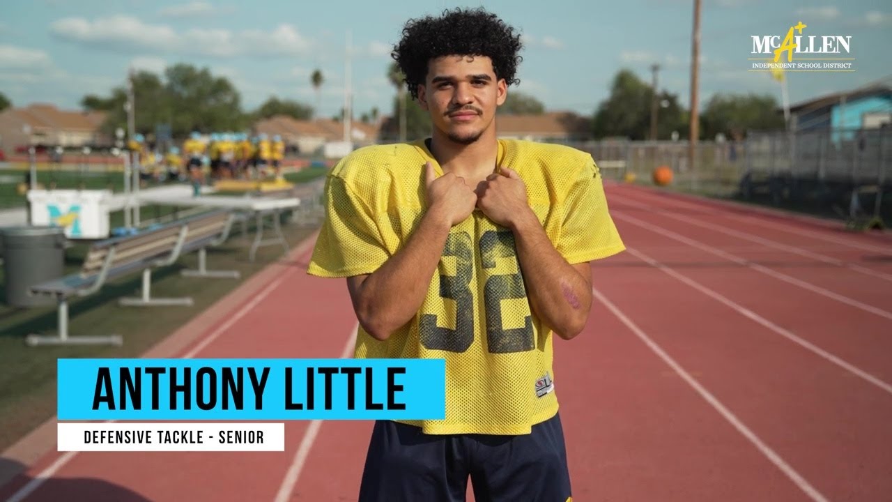 Memorial Football Player Profile - Anthony Little DT | McAllen ISD - YouTube