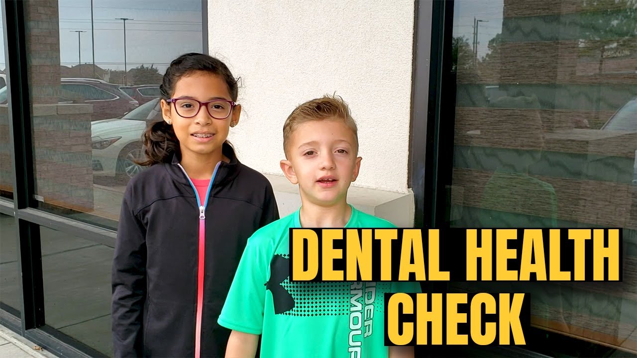 Dental Health Check for Kids - YouTube
