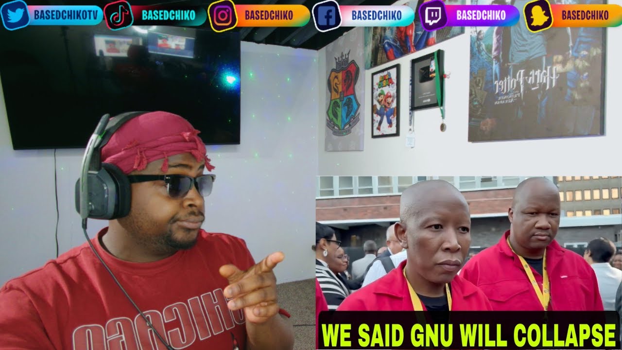 Julius Malema: We said GNU will not last for 1 Year | REACTION - YouTube
