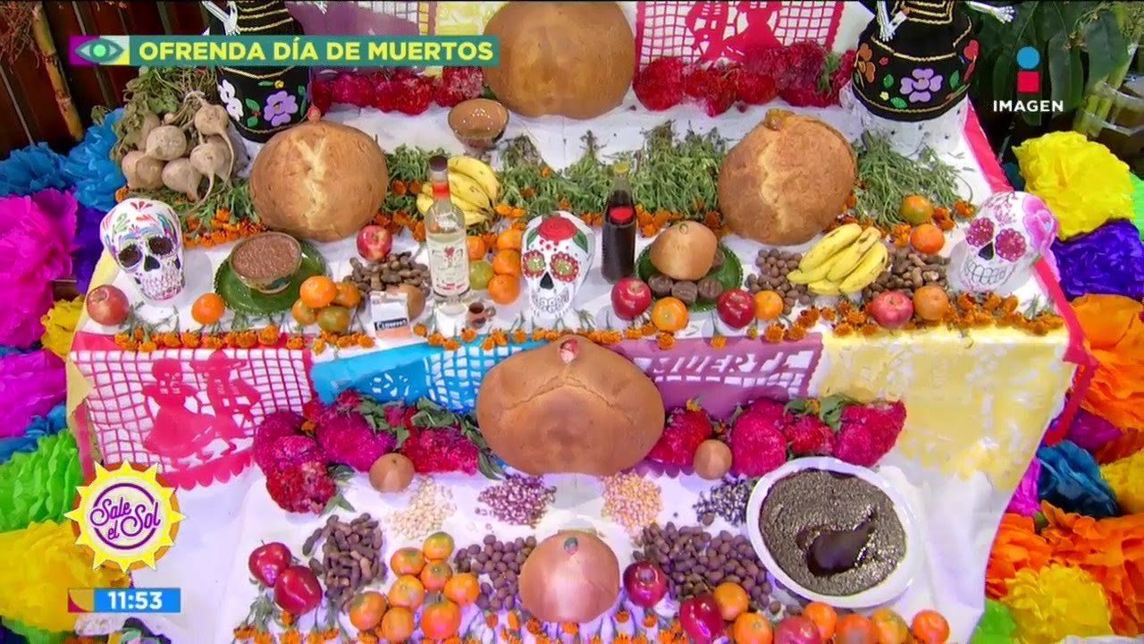¿Qué elementos debe llevar una ofrenda de muertos? | Sale el Sol - YouTube