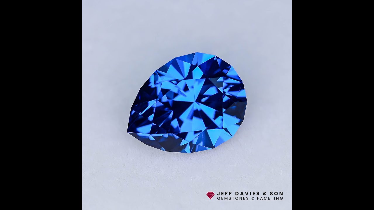 4.11ct LAB Blue Spinel - YouTube