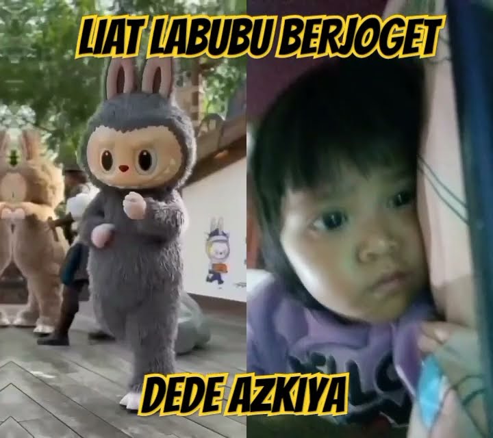 Fyp Labubu joget di tonton Dede labu bubu labubu 2025 funny cute - YouTube