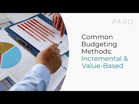 Common Budgeting Methods: Incremental & Value-Based - YouTube