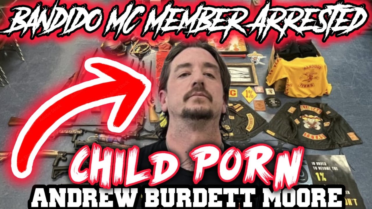 Bandido MC Member Arrested For Child Porn Multiple Weapons Seized - YouTube