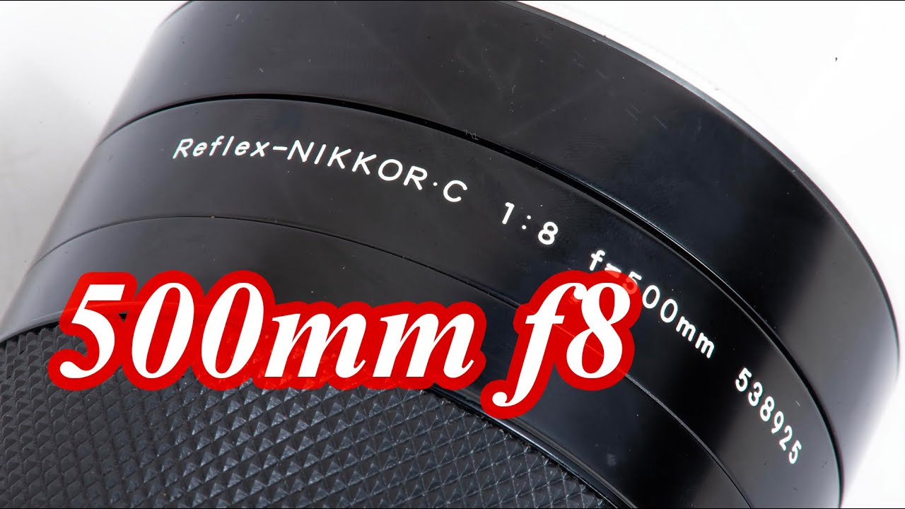 MỚI TINH 500mm Nikon Reflex chụp trăng - YouTube