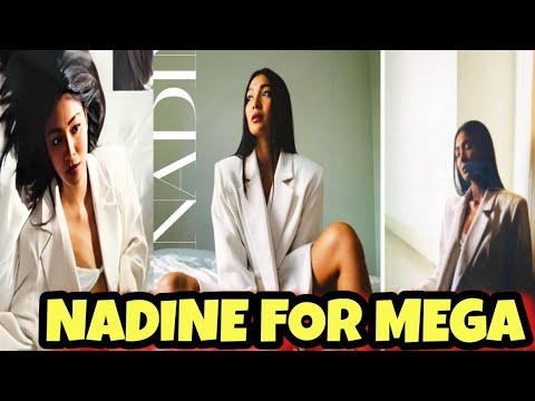 #JADINE UPDATE ,NADINE LUSTRE FOR MEGA MAGAZINES - YouTube