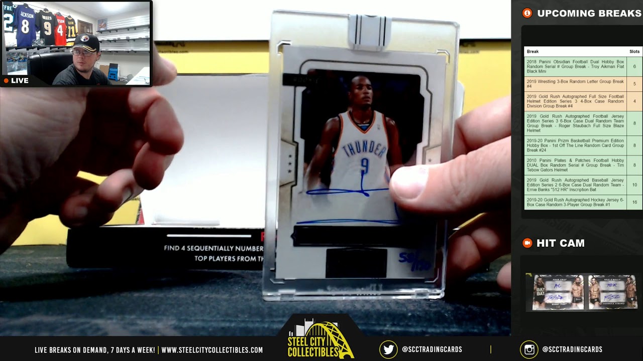 2015-16 Panini Replay Basketball Hobby Box (x2) Live Break - Mikey ...