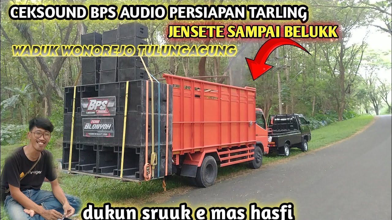 bps audio ceksound persiapan tarling jenset sampai ngebul ,waduk Wonorejo - YouTube