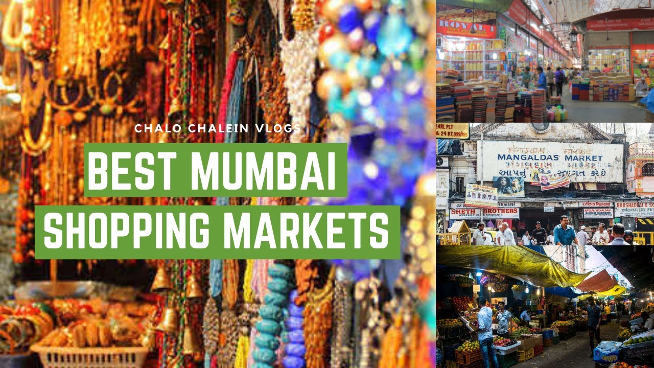 Mumbai Market For Shopping |Mangaldas Market | Crawford Market ...